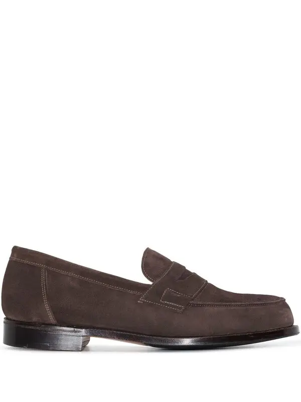 Grenson Epsom Round-toe Loafers