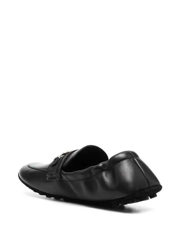 FERRAGAMO Nomadic Stories Leather Loafers