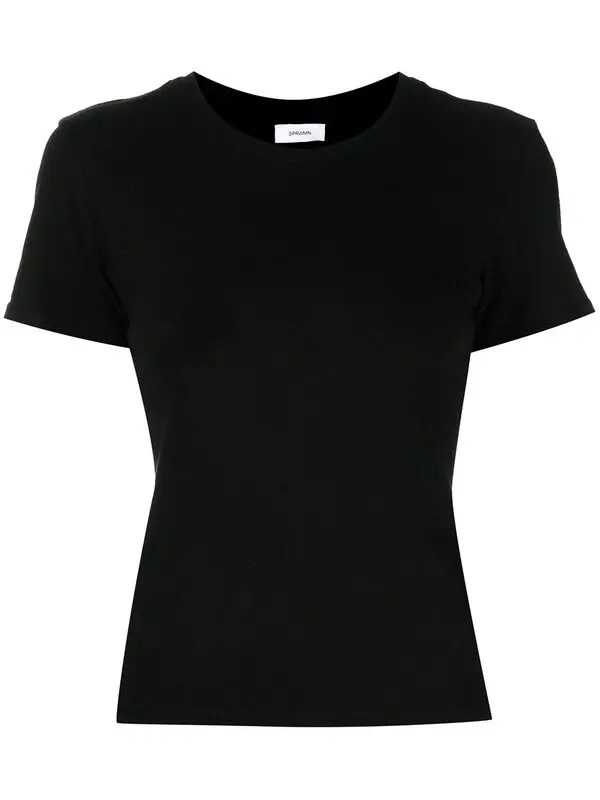 Sprwmn Cotton T-shirt - Black