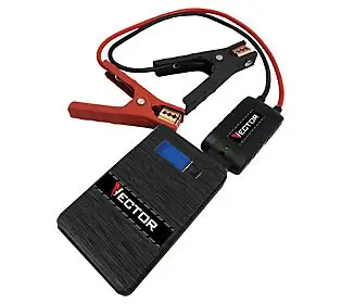 Vector Rechargeable 800 Peak Amp Jump Starter W / Dual Usb