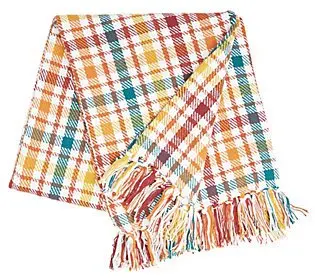 VALERIE PARR HILL Radley Plaid 50' X 60' Woven Throw Valerie - One-color