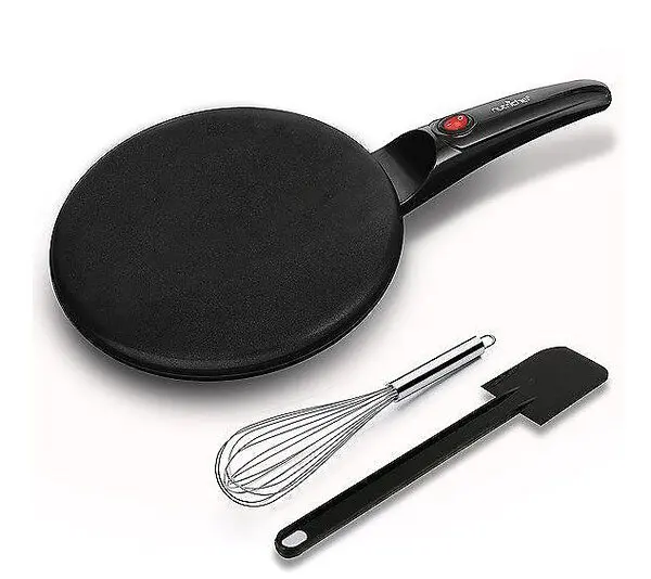 NUTRICHEF Electric Griddle Crepe Maker - One-color