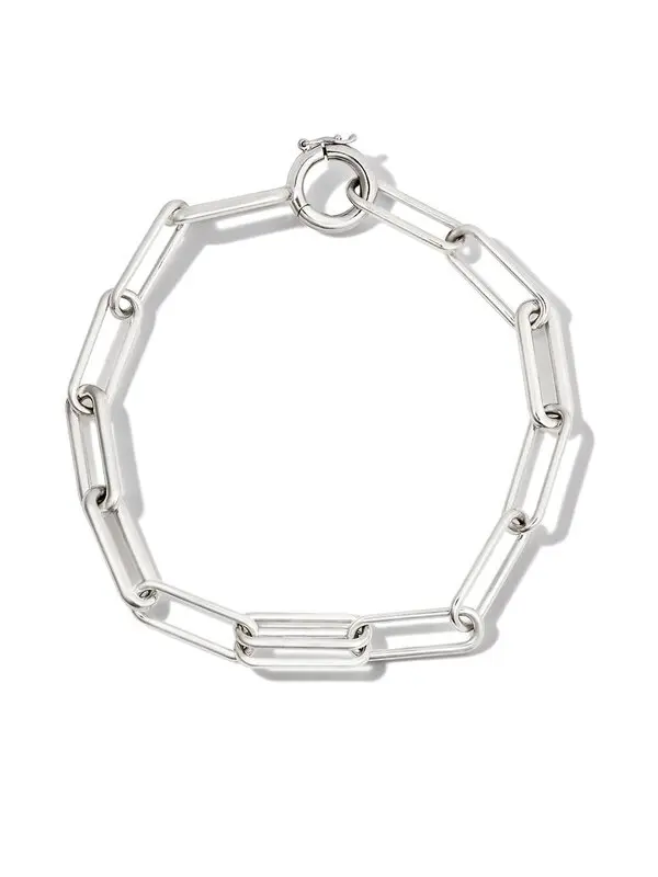 SPINELLI KILCOLLIN Sterling Elliptical Chain Bracelet - Silver