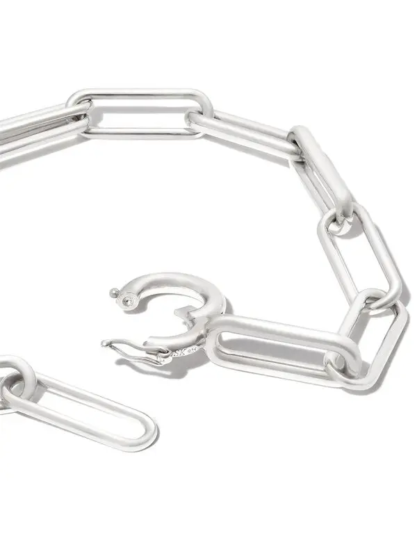 SPINELLI KILCOLLIN Sterling Elliptical Chain Bracelet