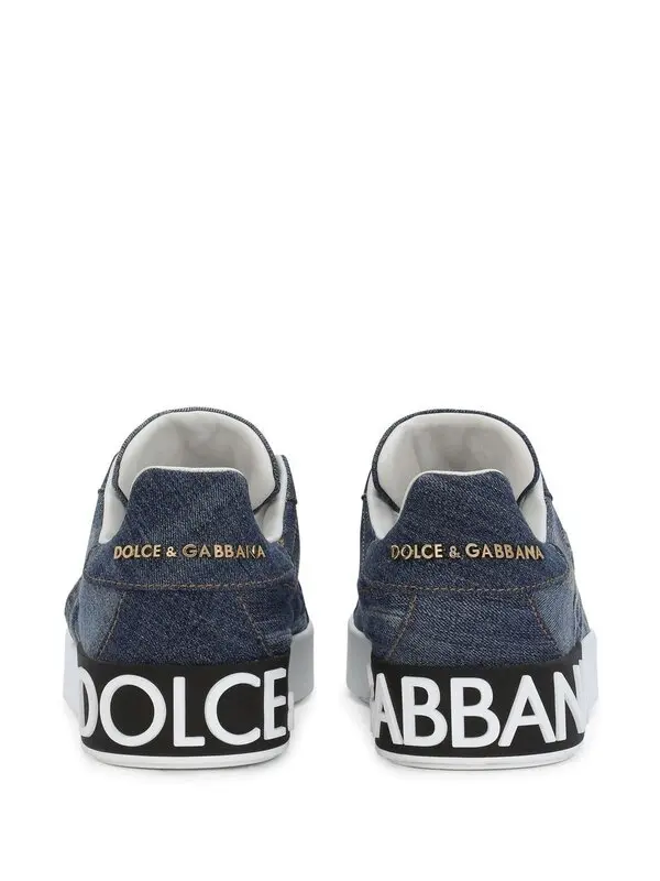 Dolce & Gabbana Portofino Leather Sneakers