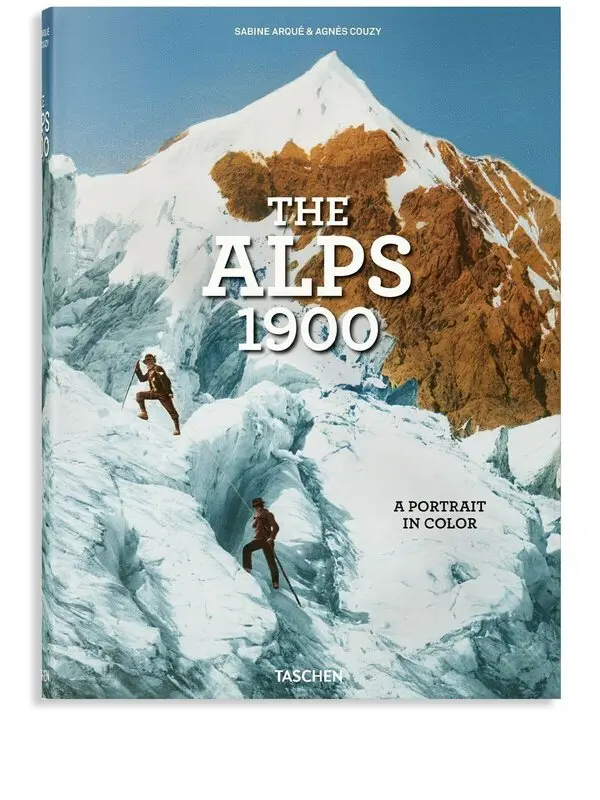 TASCHEN The Alps 1900 A Portrait In Color Book - Blue