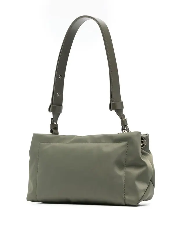 Ganni Medium Pillow Shoulder Bag - Green | Editorialist