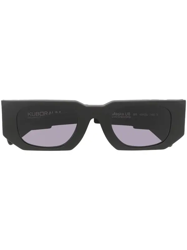 KUBORAUM Rectangle-frame Sunglasses - Black