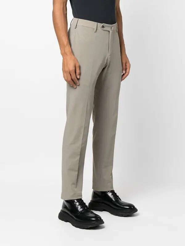 PT TORINO Straight-leg Trousers With Pull-tab Detail