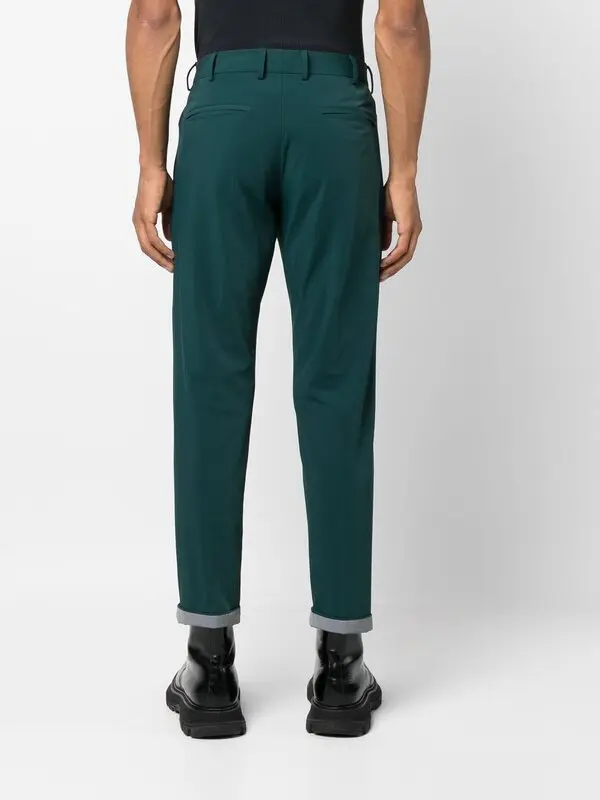 PT TORINO Straight-leg Trousers - Green