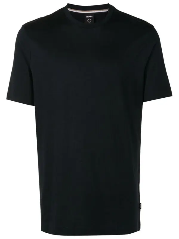 BOSS Round-neck Short-sleeve T-shirt - Black