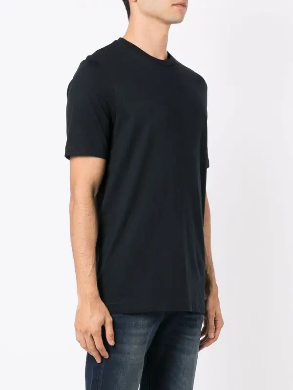 BOSS Round-neck Short-sleeve T-shirt - Black