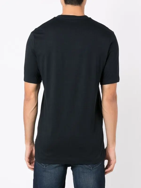 BOSS Round-neck Short-sleeve T-shirt - Black