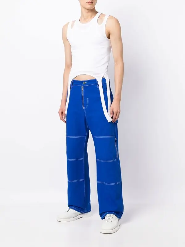 DION LEE Double-loop Detail Tank Top