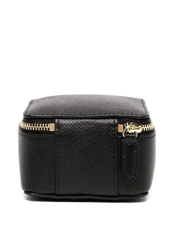 Smythson Logo-stamp Zip Box