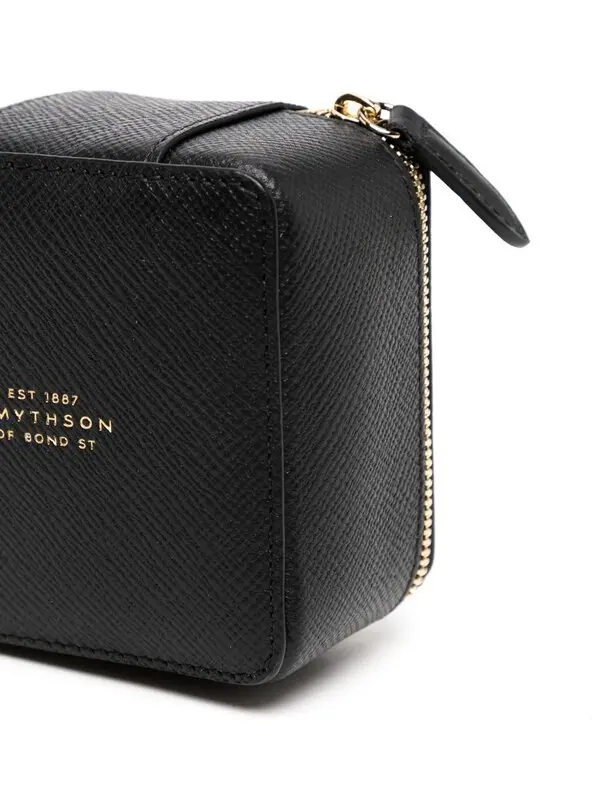 Smythson Logo-stamp Zip Box