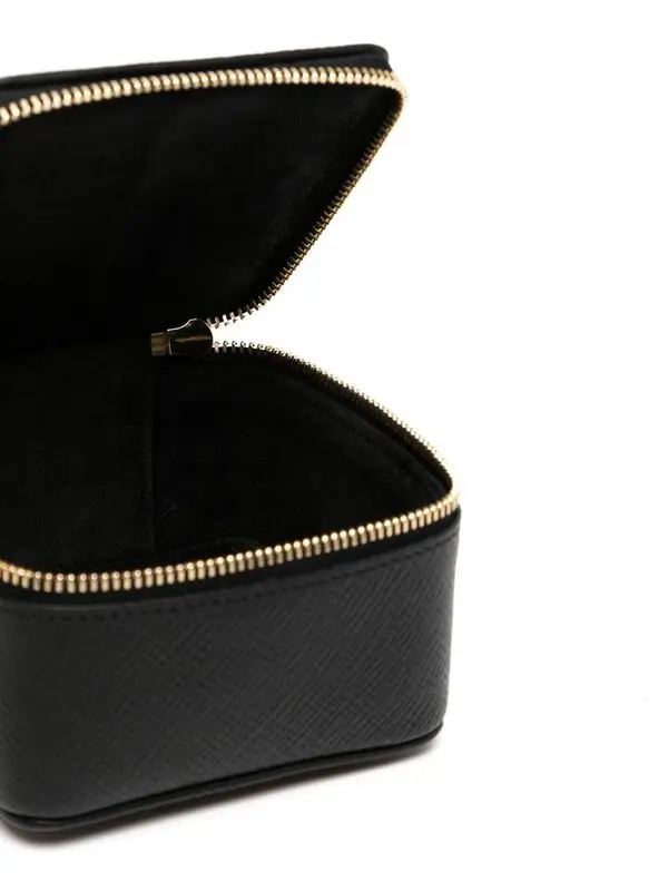 Smythson Logo-stamp Zip Box