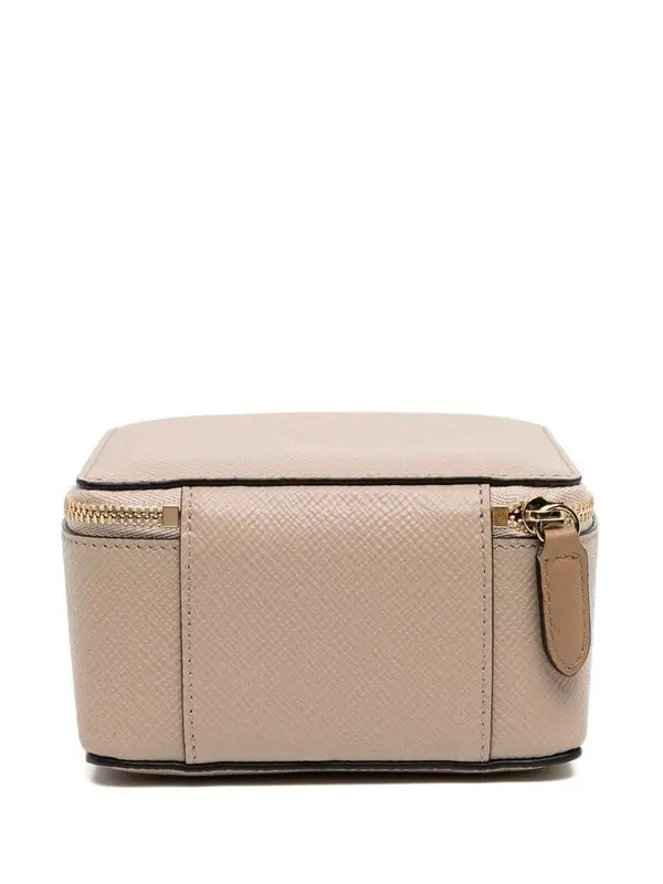 Smythson Logo-stamp Zip Box