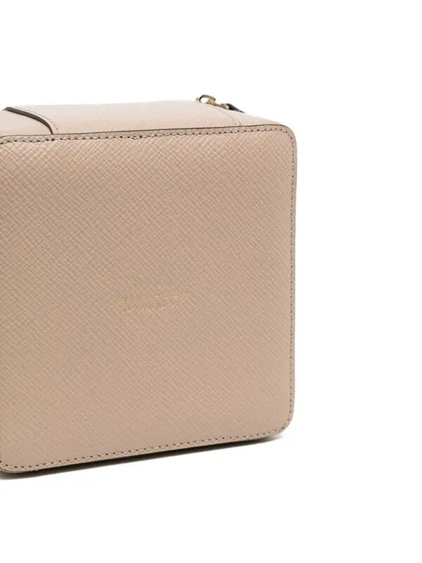 Smythson Logo-stamp Zip Box