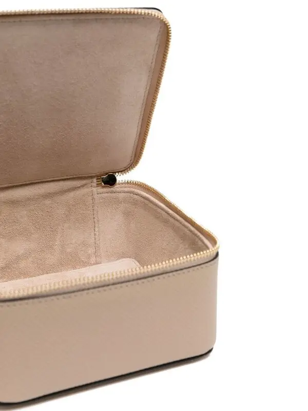 Smythson Logo-stamp Zip Box