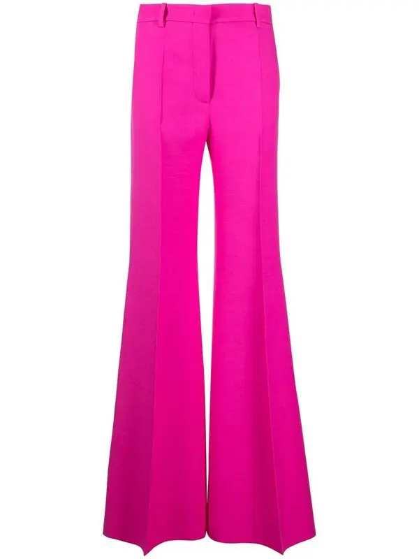 Valentino Garavani Flared Tailored Trousers - Pink