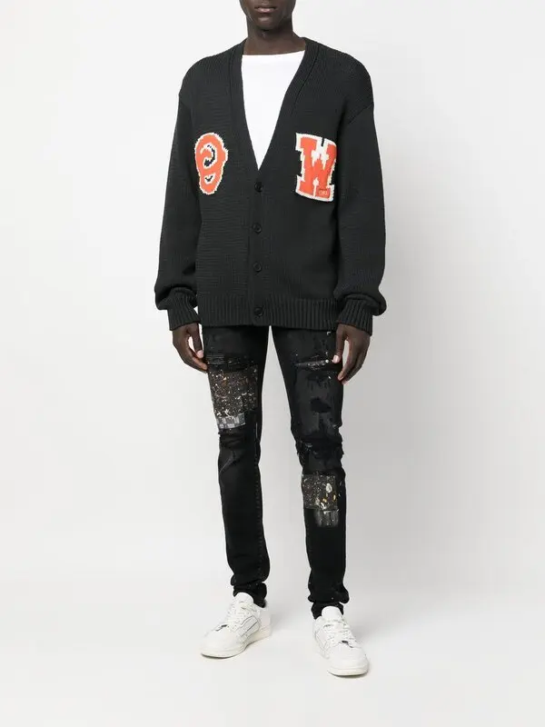 Amiri Distressed Skinny-cut Jeans