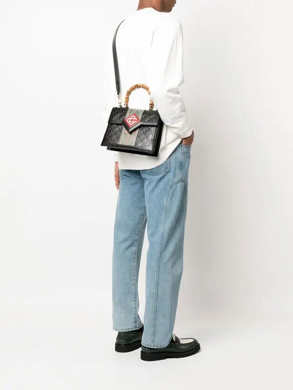 Casablanca Jeanne Logo-patch Tote Bag