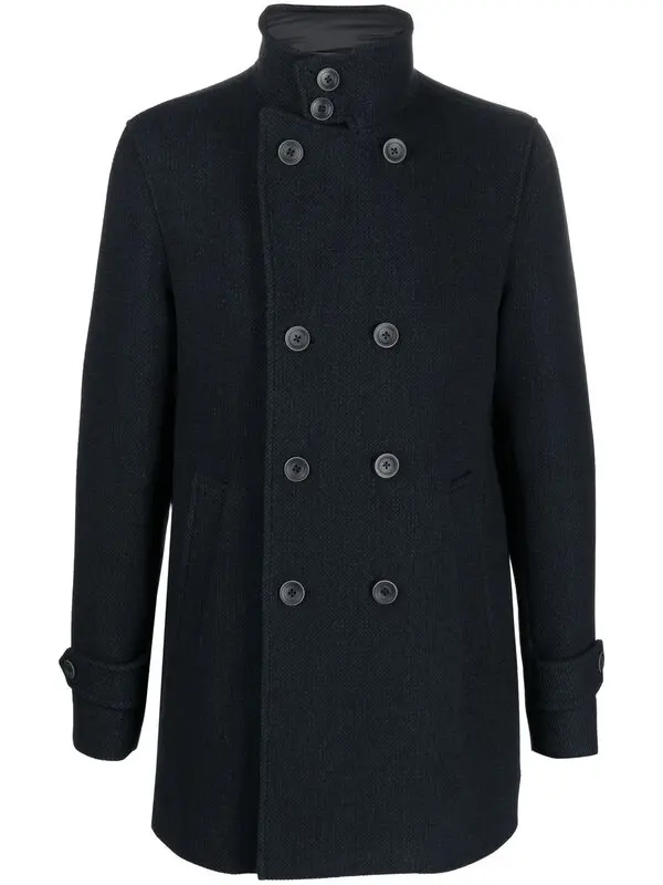 Herno Double-breasted Wool Coat