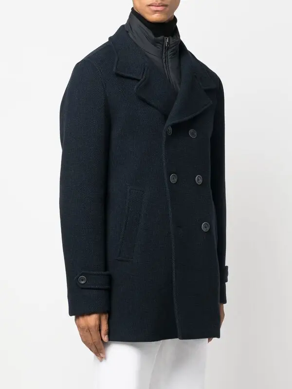 Herno Double-breasted Wool Coat