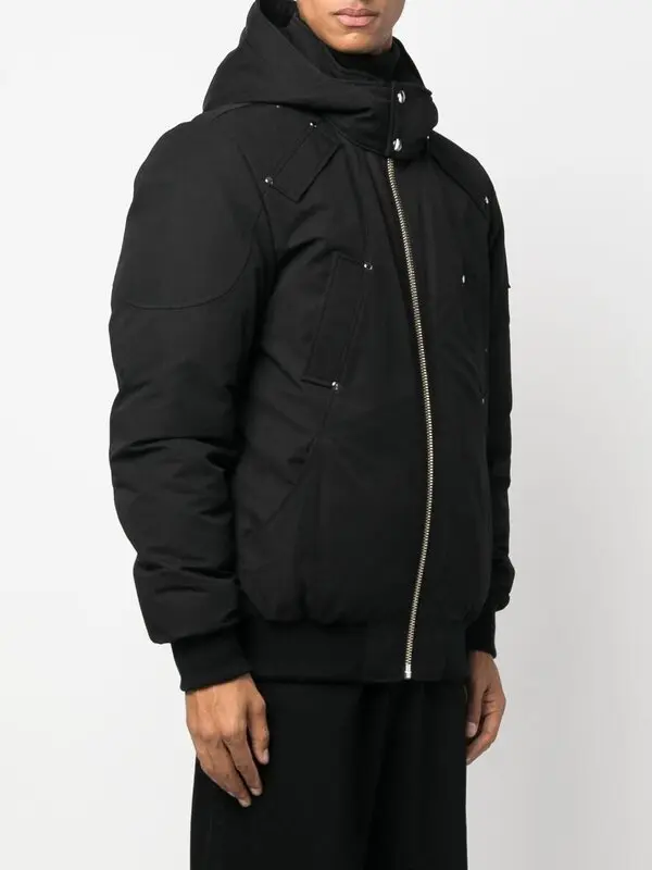 Moose Knuckles Ballistic Bomber Jacket - Black