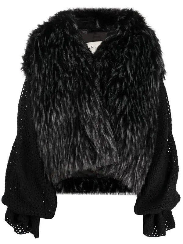 TU LIZÉ Tu Lize Oversized Faux Fur Jacket