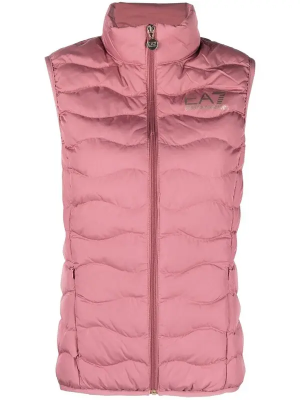 EA7 Core Padded Gilet - Pink
