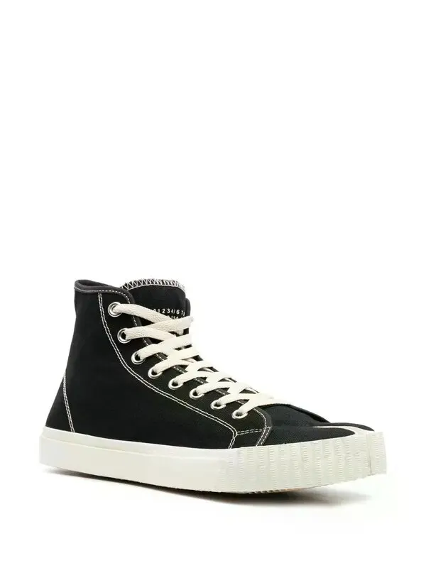 MAISON MARGIELA Tabi High-top Sneakers - Black