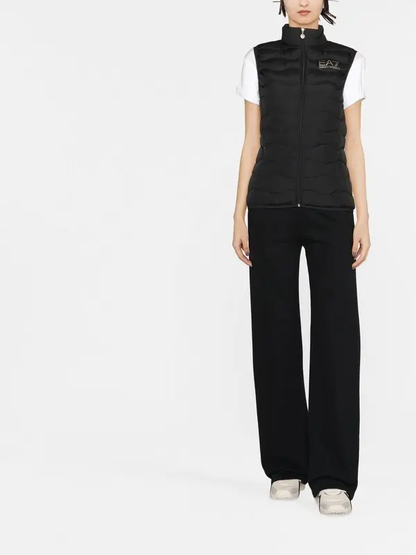 EA7 Core Padded Gilet - Black