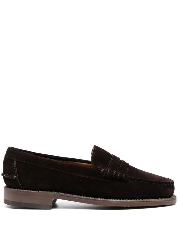 SEBAGO Round-toe Penny Loafers