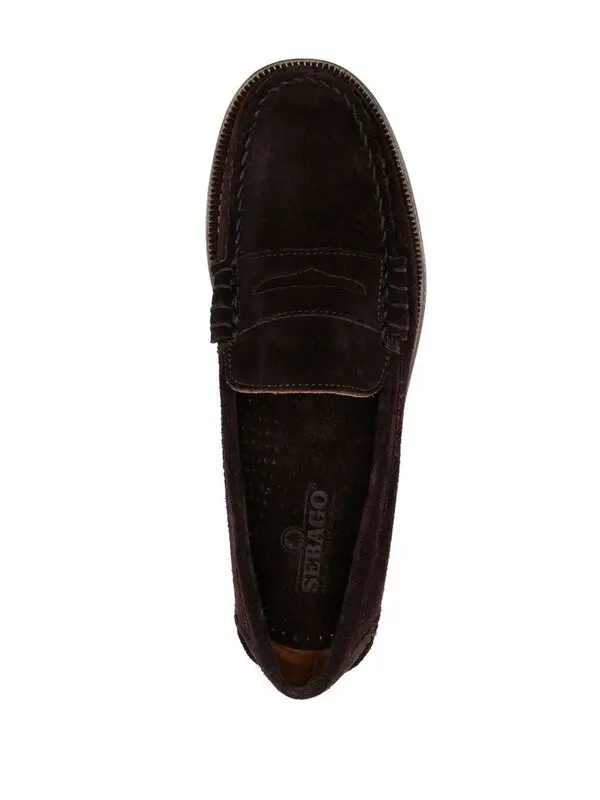 SEBAGO Round-toe Penny Loafers
