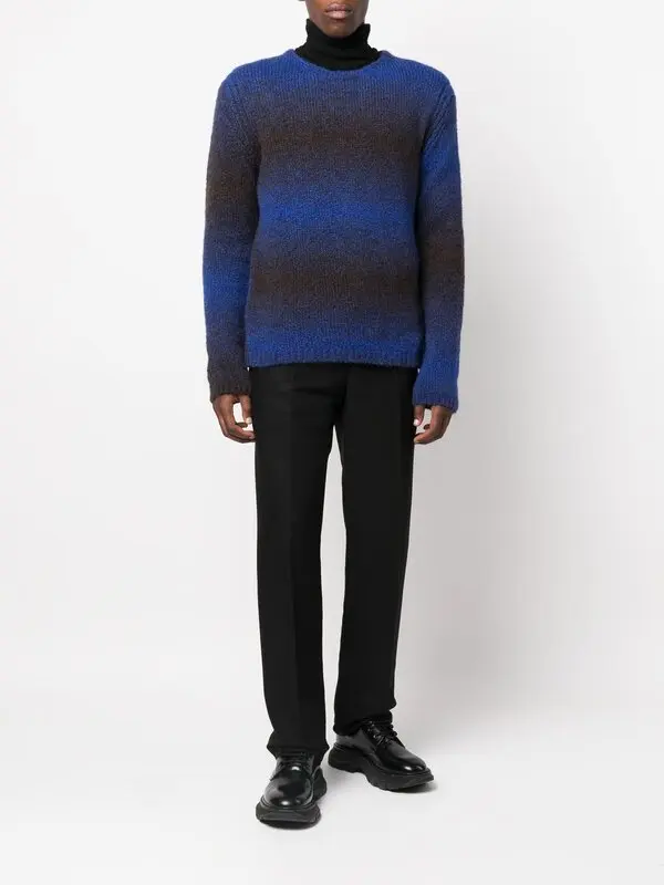 Paul Smith Ombré-stripe Knitted Jumper