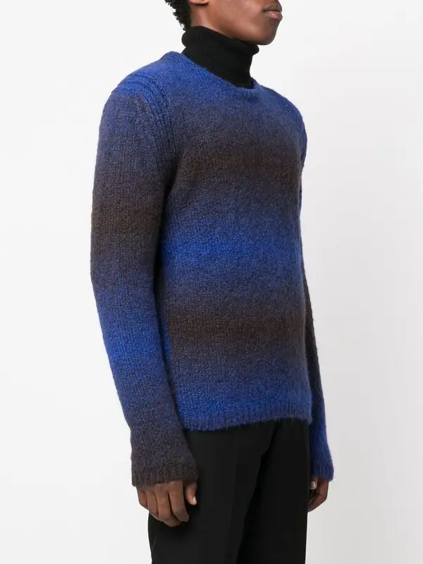 Paul Smith Ombré-stripe Knitted Jumper