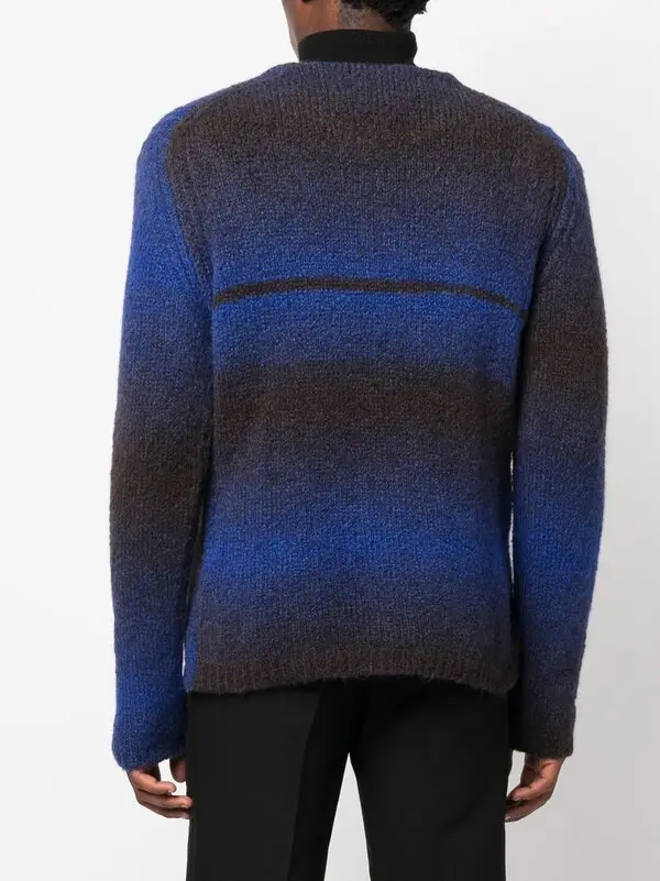 Paul Smith Ombré-stripe Knitted Jumper