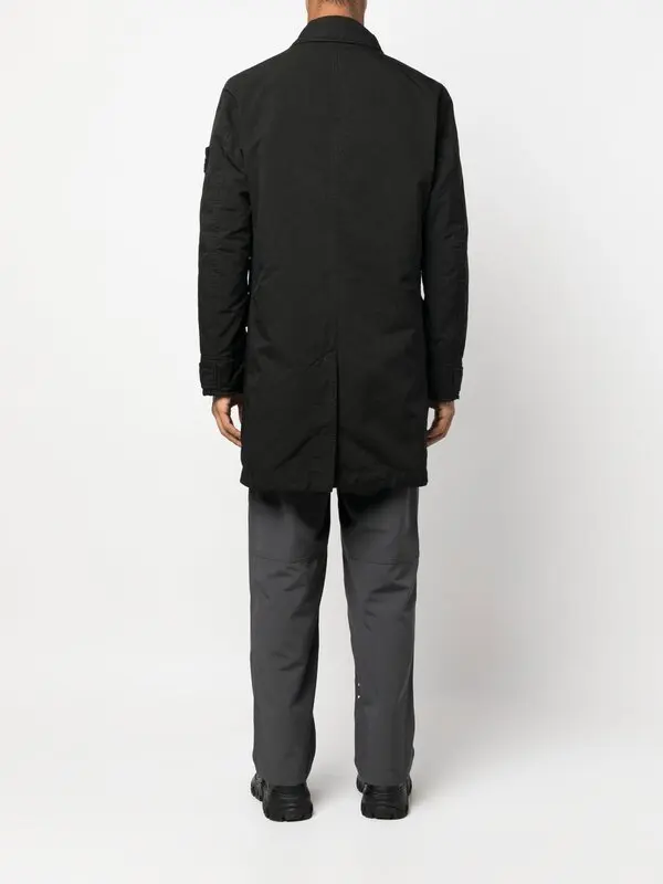 Stone Island Logo-patch Coat