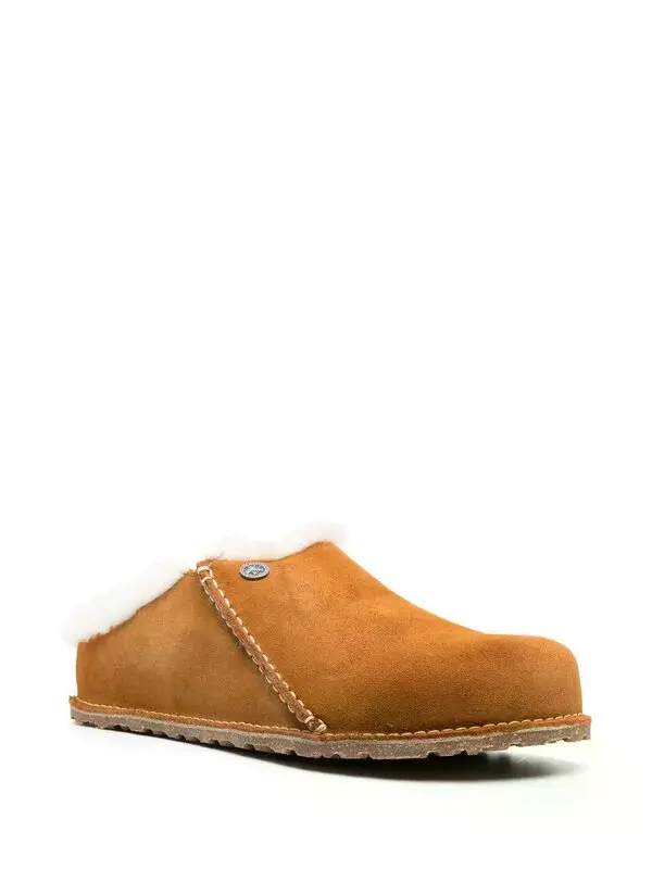 BIRKENSTOCK Zermatt Premium Slippers - Brown