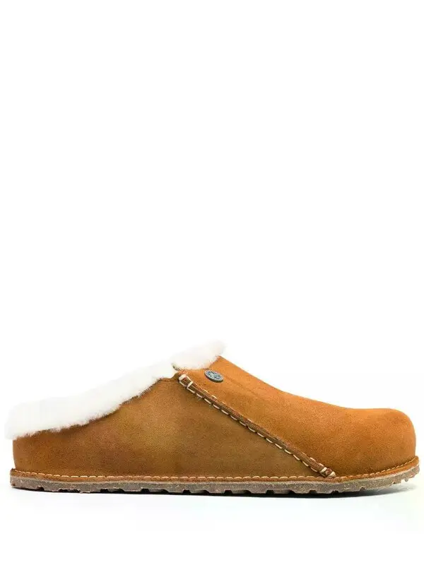 BIRKENSTOCK Zermatt Premium Slippers - Brown