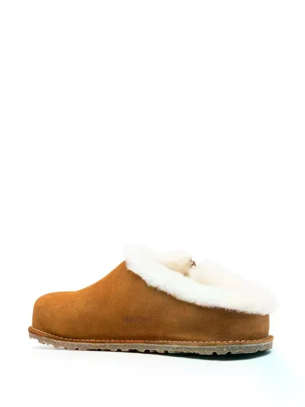 BIRKENSTOCK Zermatt Premium Slippers - Brown