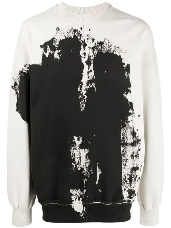 A-COLD-WALL* Spray-paint Cotton Sweatshirt