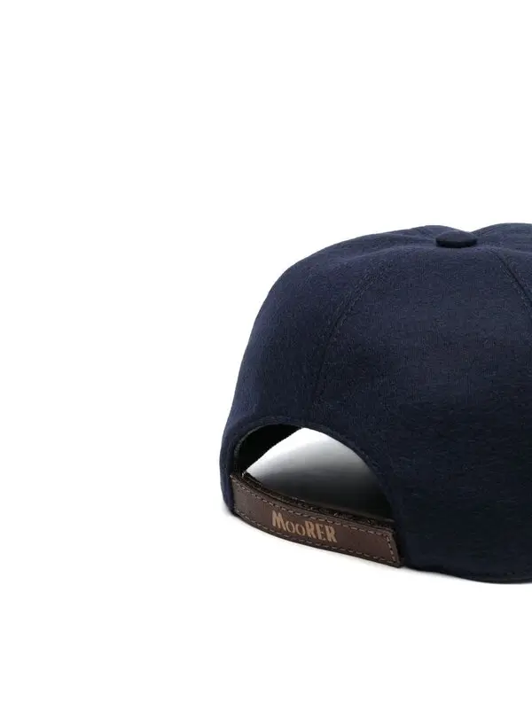 MOORER Logo-embroidered Cap