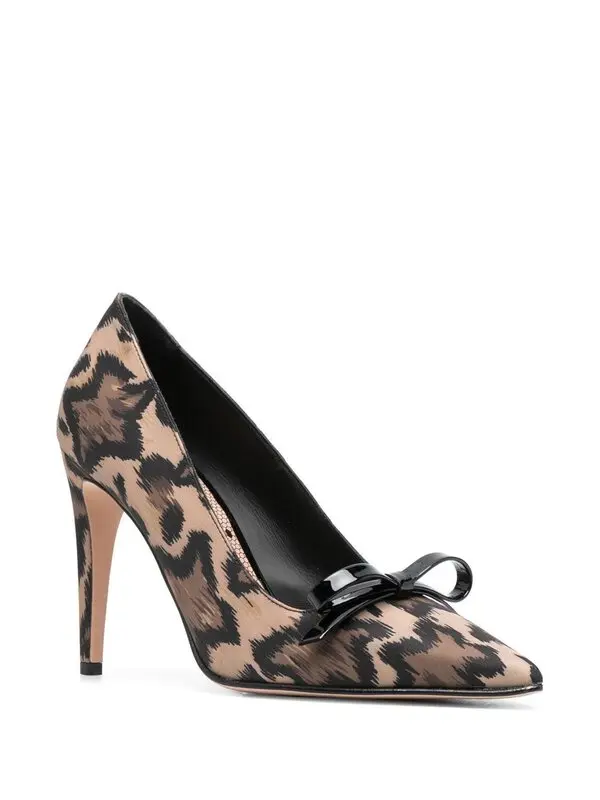 Red Valentino Sandie Leopard-print Pumps