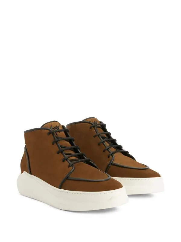 GIUSEPPE ZANOTTI Buvel High-top Sneakers - Brown