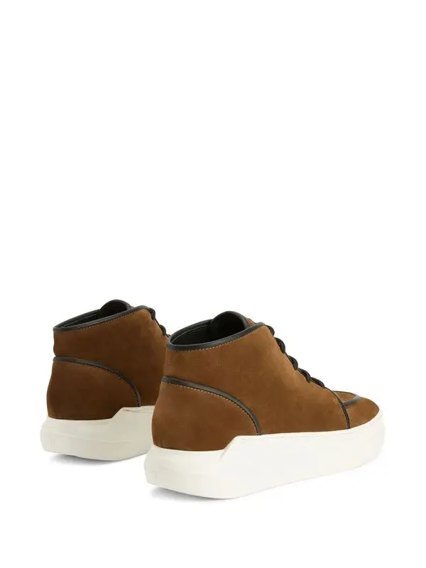 GIUSEPPE ZANOTTI Buvel High-top Sneakers - Brown