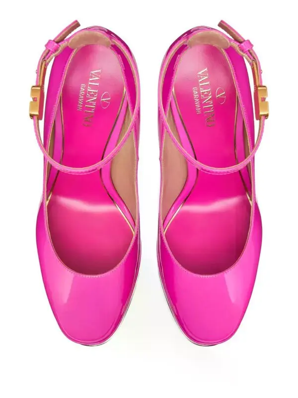 Valentino Garavani 155mm Tan-go Platform Pumps - Pink
