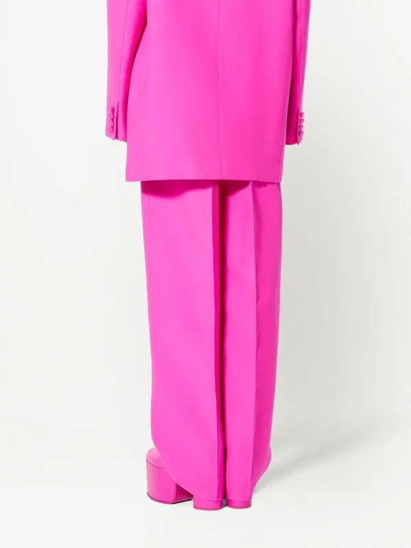 Valentino Garavani Crepe Couture Wide-leg Trousers